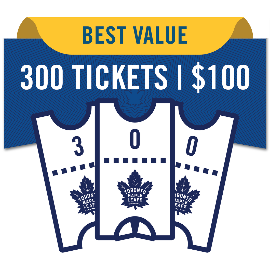 50/50 Tickets – Maple Leafs 50|50
