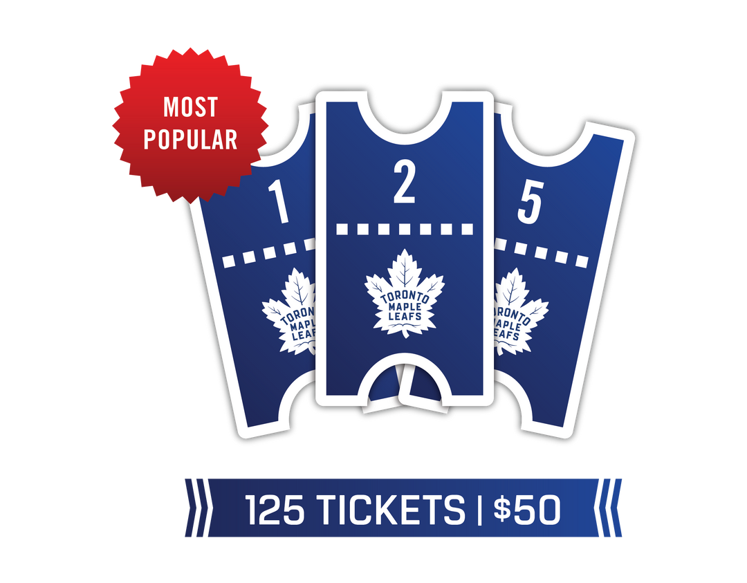 50/50 Tickets – Maple Leafs 50|50